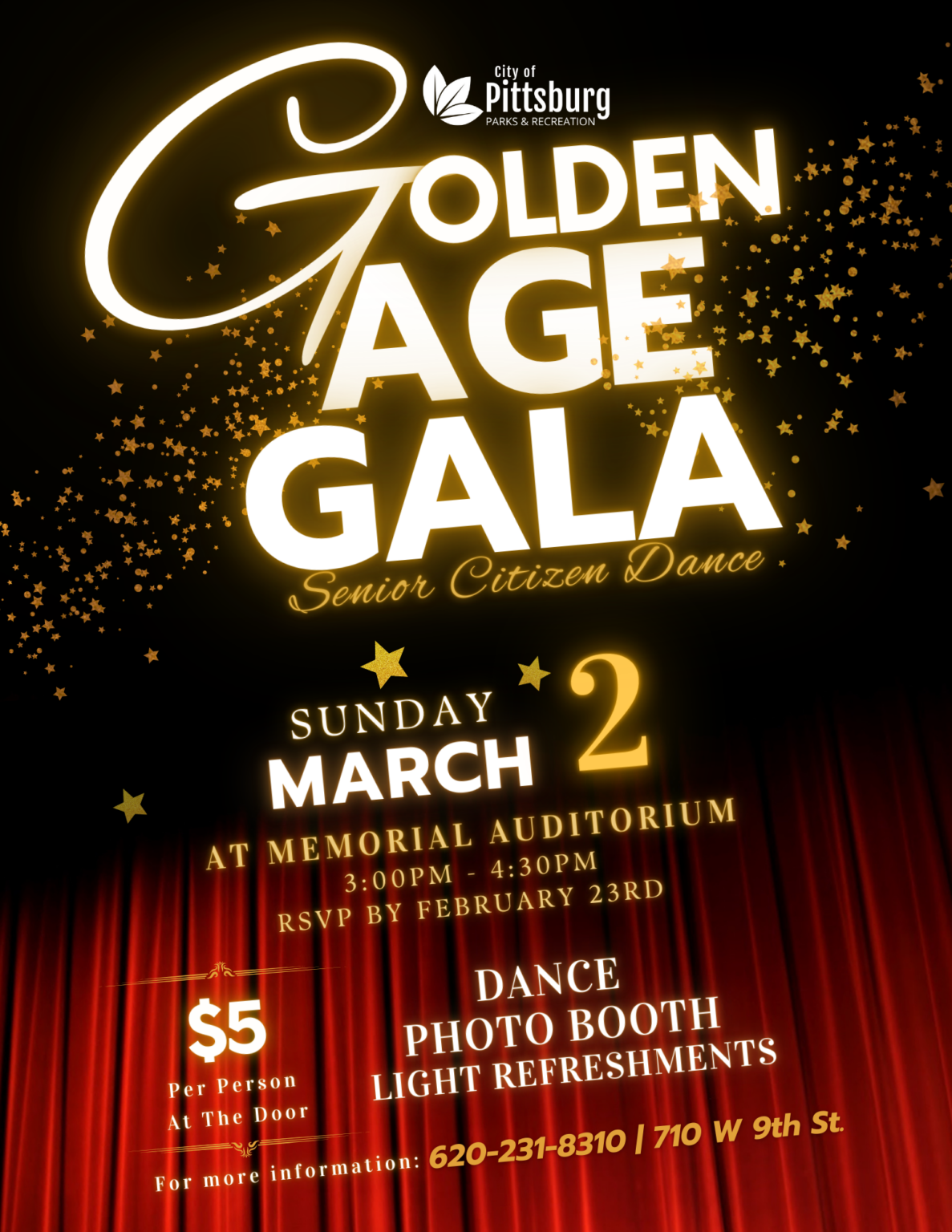Golden Age Gala | City of Pittsburg